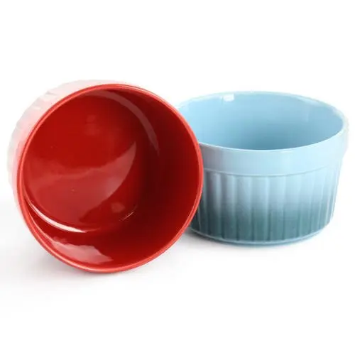 CROCKPOT Thornburg 6 Piece 12 Ounce Round Stoneware Ramekin Set
