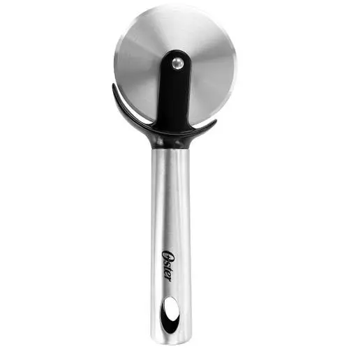 OSTER Baldwyn Stainless Steel Pizza Cutter Utensil - Silver