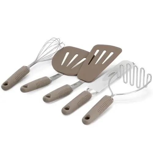 OSTER Newcrest 5 Piece Prep And Cook Kitchen Tool Set