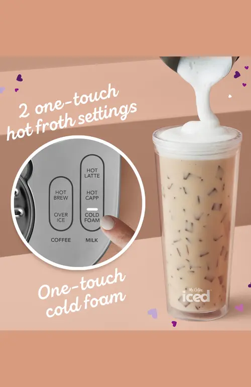 MR. COFFEE 4-in-1 Single Serve Latte Lux Iced