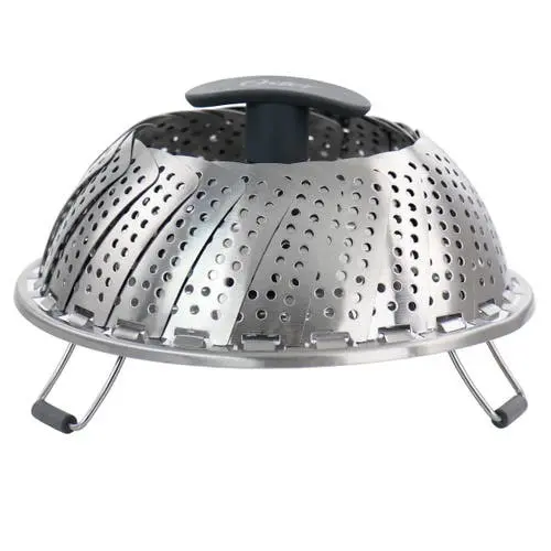 OSTER Bluemarine Expandable Stainless Steel Steamer Basket - Silver