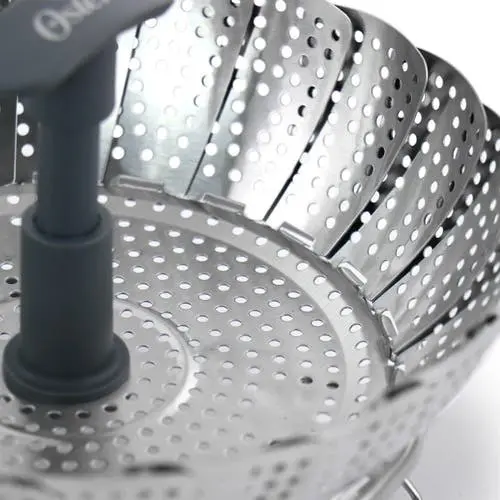 OSTER Bluemarine Expandable Stainless Steel Steamer Basket