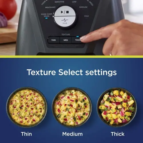 OSTER Texture Select 8 Cup 1200 Watt All Metal Drive Plastic Jar Blender With 9 Settings