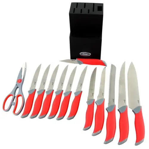 OSTER Lindbergh 14 Piece Stainless Steel Blade Cutlery Set