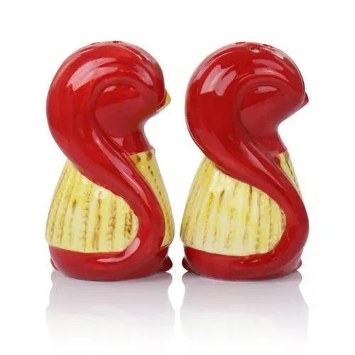GIBSON HOME Woodland Fox Salt & Pepper Set