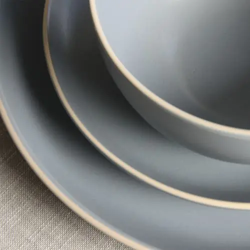 GIBSON HOME Rockaway 12 Piece Stoneware Dinnerware Set