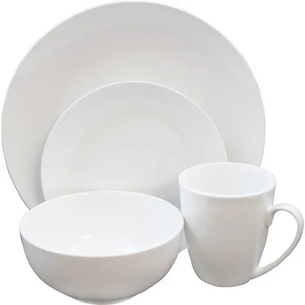 GIBSON HOME Ogalla 16 Piece Dinnerware Set - White