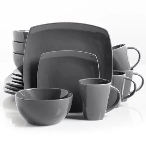 GIBSON HOME Square Dinnerware Set