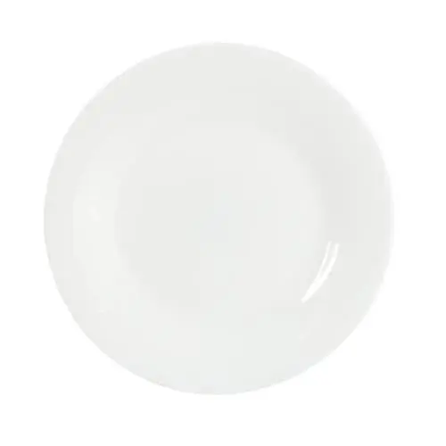 GIBSON ULTRA Ultra Shadow 12 Piece Opal Glass Dinnerware Set