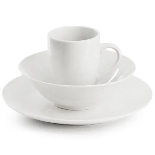 GIBSON HOME Wintercap 12 Piece Fine Ceramic Dinnerware Set
