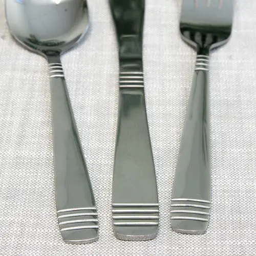 GIBSON HOME Palmore Plus 55 Piece Flatware Set