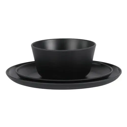 GIBSON HOME Fairhope 12 Piece Melamine Round Dinnerware Set