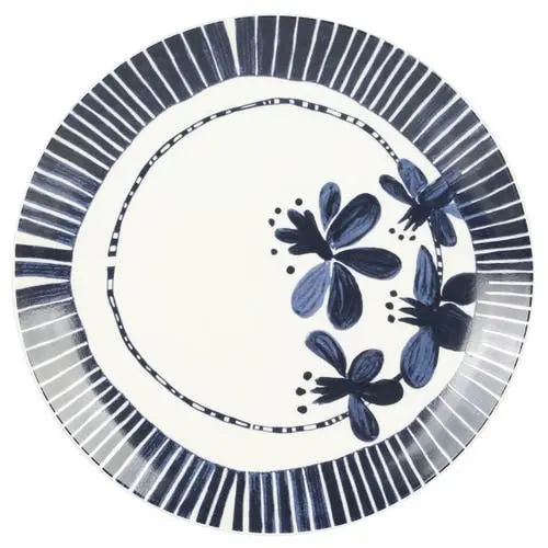 GIBSON HOME Eliza 12 Piece Ceramic Dinnerware Set