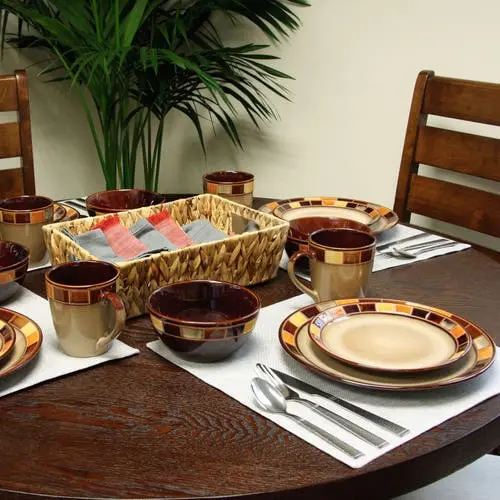 GIBSON ELITE Casa Estebana 16 Pc Dinnerware Set