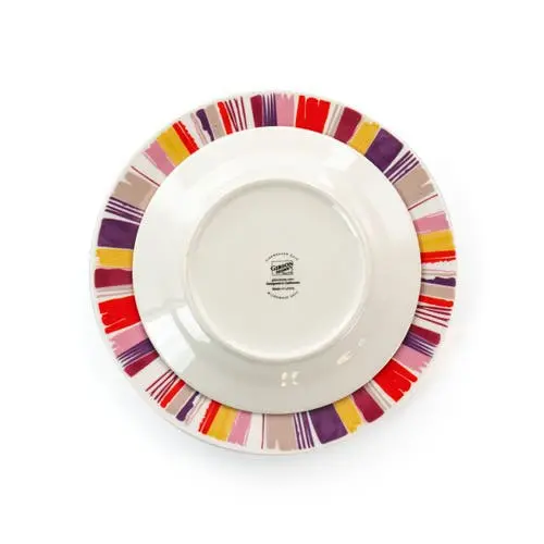 GIBSON HOME Orleans 12 Piece Ceramic Dinnerware Set