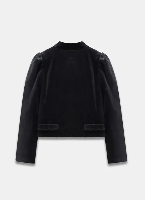 Mint Velvet Velvet Military Jacket