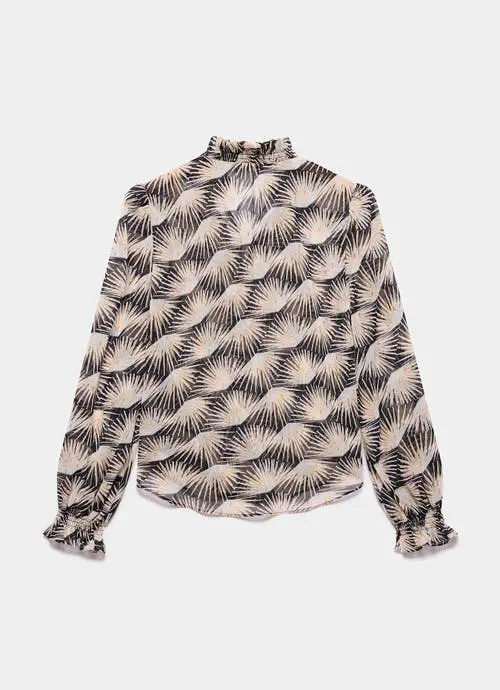 Mint Velvet Geo Print Blouse