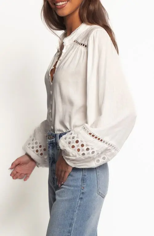 PETAL & PUP Hani Lace Shirt