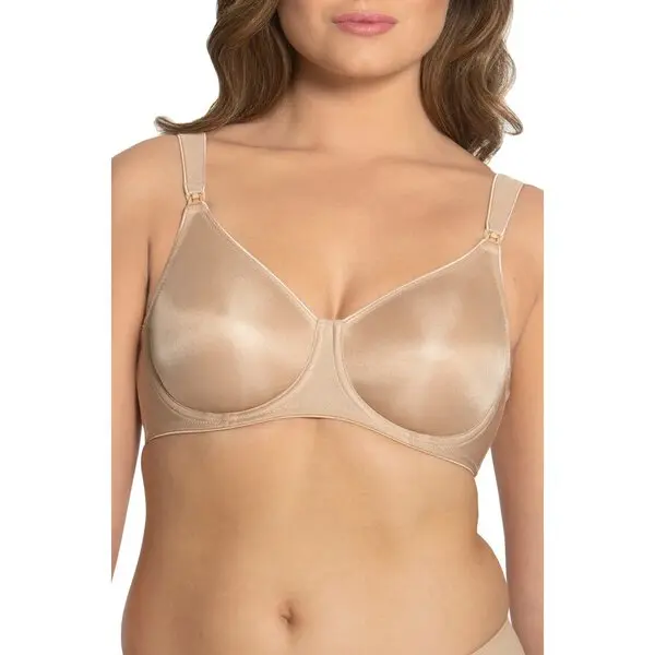 DOMINIQUE INTIMATES Nanette Seamless Nursing Bra - Mocha