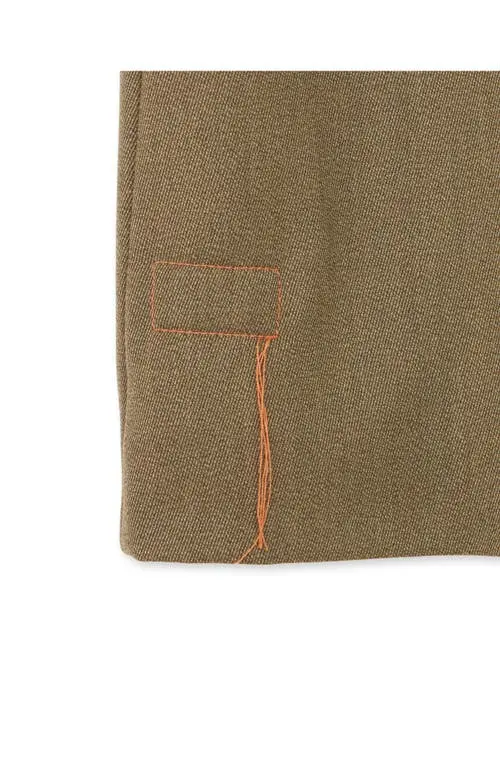 FORTELA Serwilliam Wool Double-breasted Coat - Green
