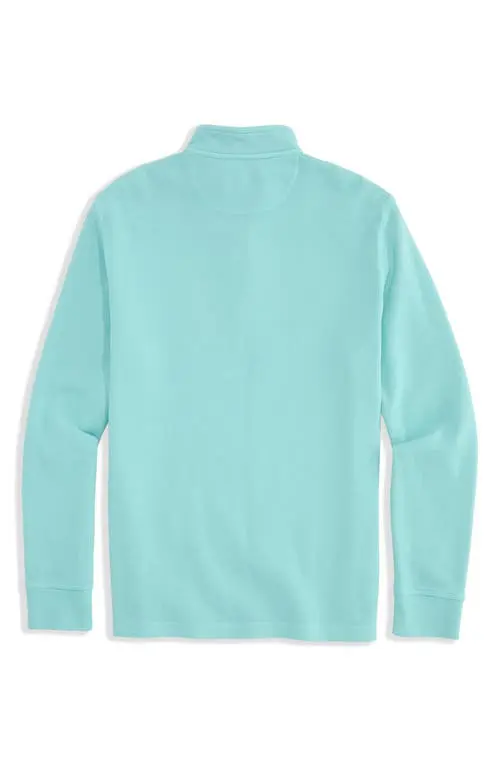 Vineyard Vines Coastline Quarter Zip Pullover - Sea Splash
