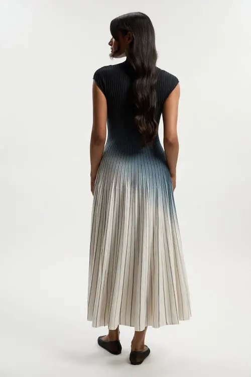 Karen Millen Dip Dye Detail Knitted Maxi Dress