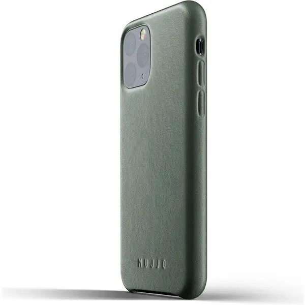 MUJJO Full Leather Case For - Green Smoke