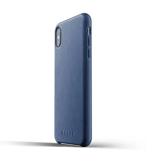 MUJJO Full Leather Case For - Monaco Blue