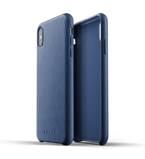 MUJJO Full Leather Case For - Monaco Blue
