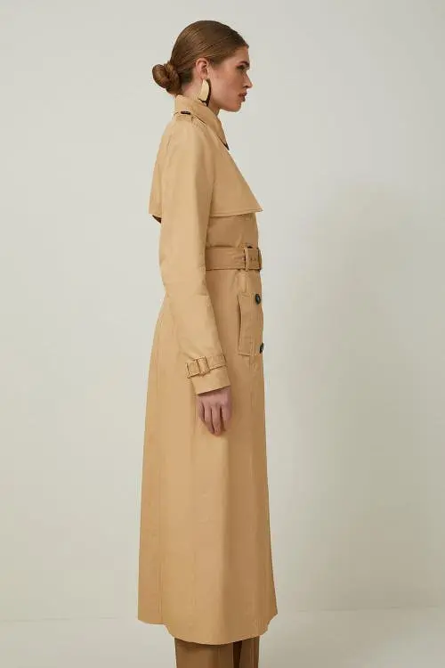 Karen Millen Tailored Classic Belted Trench Coat