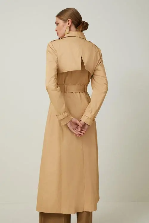 Karen Millen Tailored Classic Belted Trench Coat