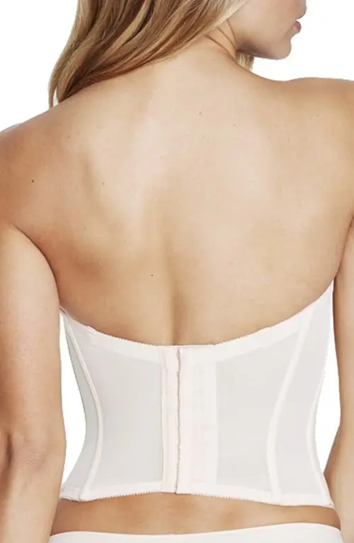 DOMINIQUE INTIMATES Ariel Longline Hidden Underwire Bustier - Latte