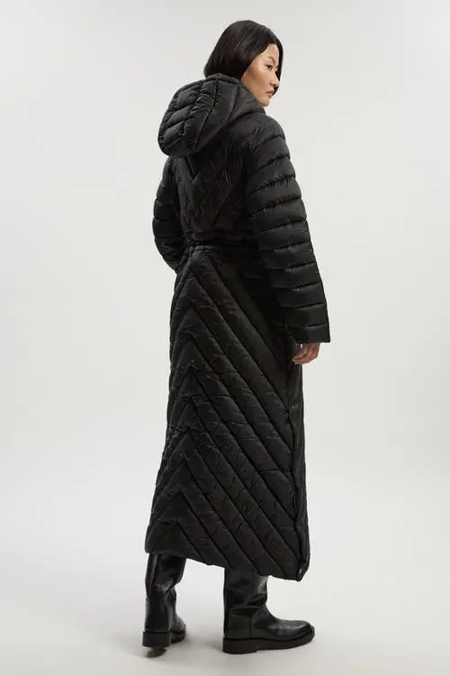 Karen Millen Lightweight Packable Maxi Coat