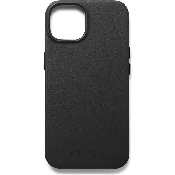 MUJJO Full Leather Case For Iphone 14 And 13 - Black