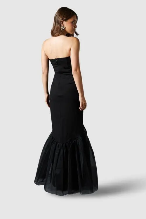 Coast Strapless Fishtail Maxi Dress