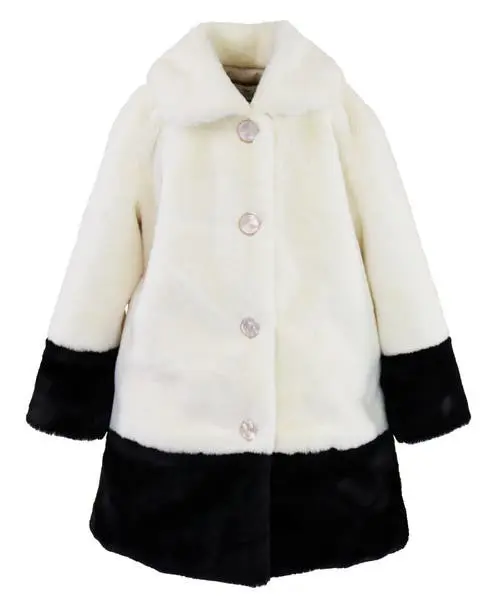 WIDGEON Faux Fur Snap Front Coat