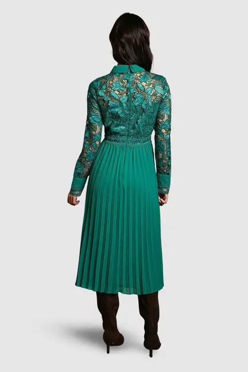 Coast Petite Lace Shirt Dress