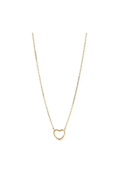 ENAMEL COPENHAGEN Organic Heart Necklace - Gold