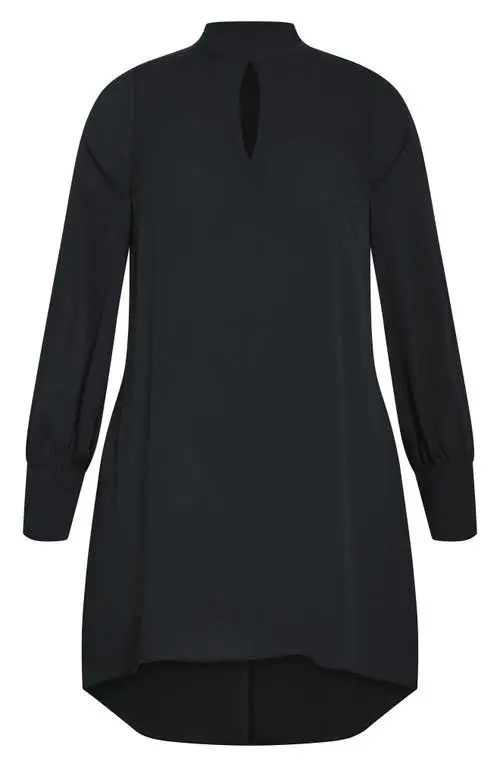 City Chic Bow Tunic Top