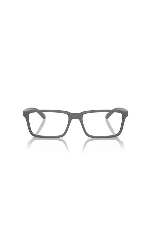 ARNETTE 53mm Rectangle Optical Glasses - Grey