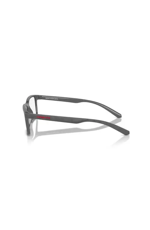 ARNETTE 53mm Rectangle Optical Glasses - Grey