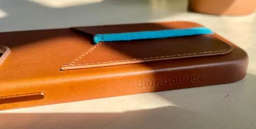 BLUEBONNET Leather Iphone 17 Pro Max Wallet Case