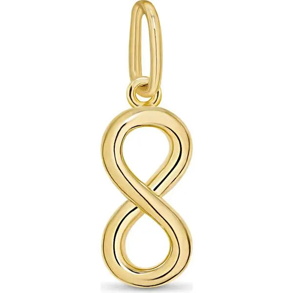 DEVATA Infinity 14k Gold Pendant - Yellow Gold
