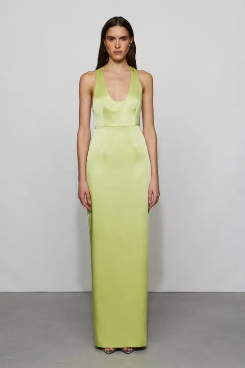 ET OCHS Constance Gown - Celery