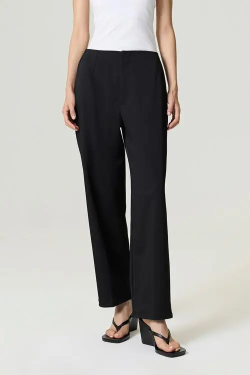 NOCTURNE Pleated Trousers