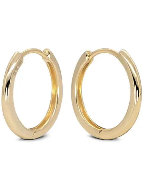 DEVATA 14k Gold Hoop Earrings