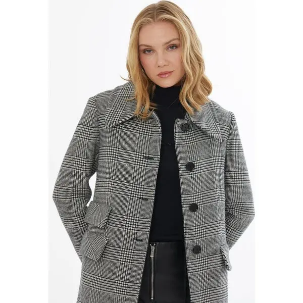 GIZIA Button-front Wool-blend Jacket