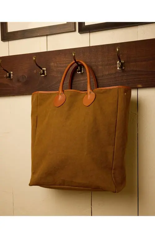 FORTELA Sac Cotton Canvas Bag - Camel