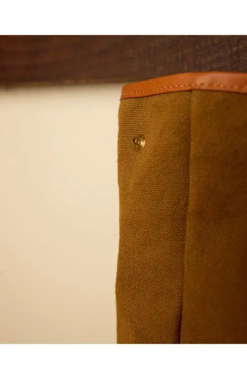 FORTELA Sac Cotton Canvas Bag - Camel