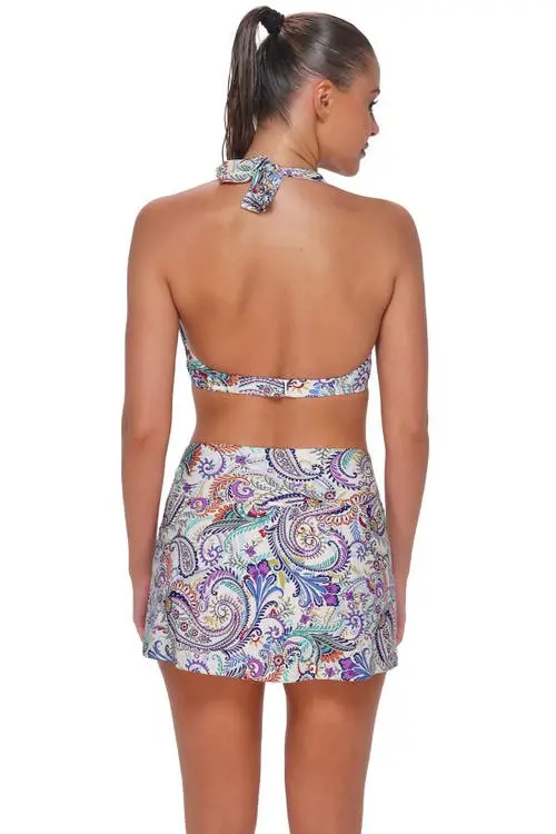 SUNSETS Allison Swim Skirt Bottoms - Tide Pool Twist